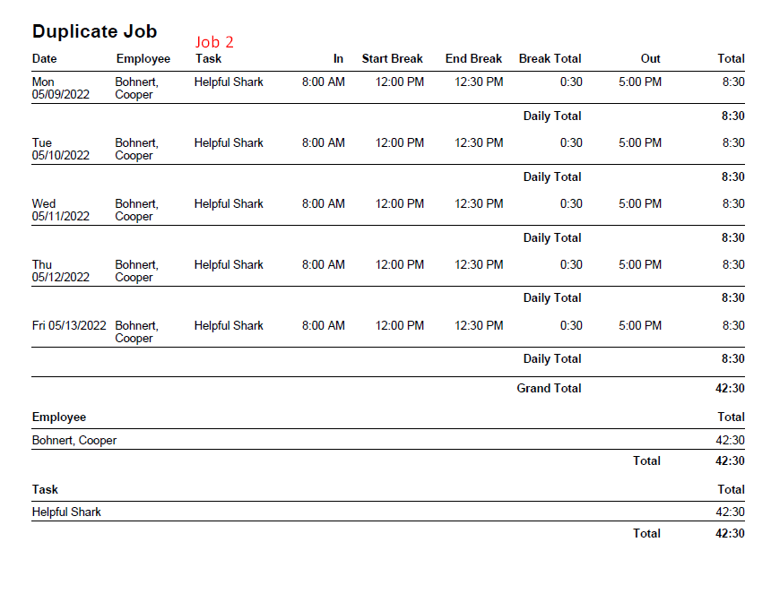 Merging Duplicate Jobs?